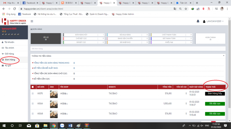 Hướng dẫn đặt hàng trên hệ thống HPO